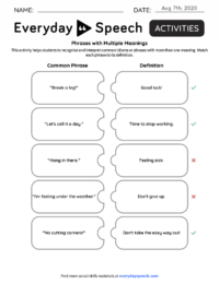 Update: New Interactive Worksheets & Features | Everyday Speech