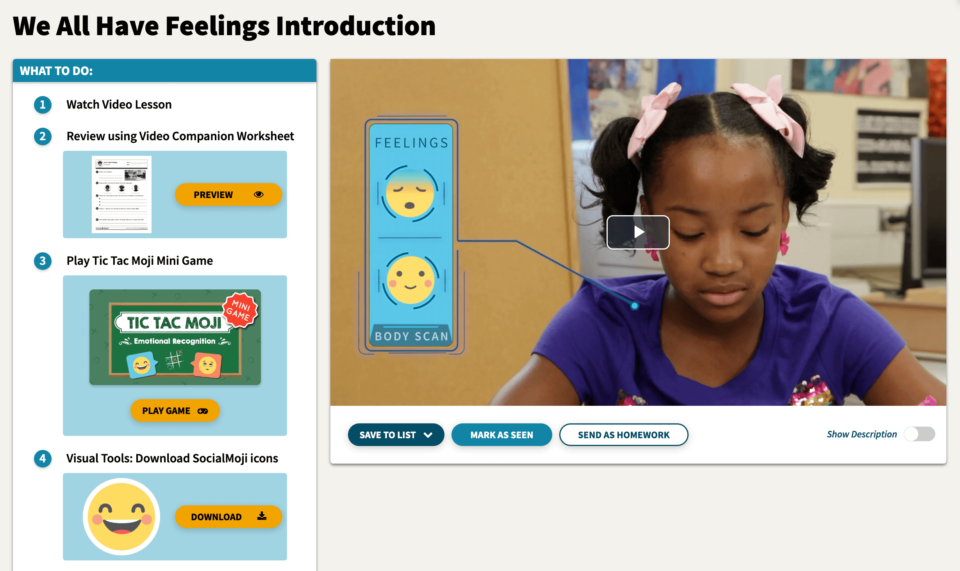 Free Identifying Feelings Material | Everyday Speech
