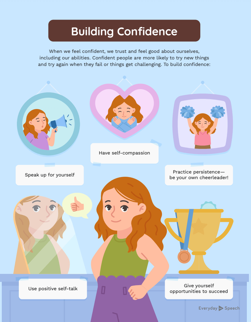 Free Middle School Self-Esteem Material | Everyday Speech