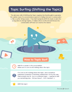 Free Conversation Skills PDF for Middle School | Everyday Speech