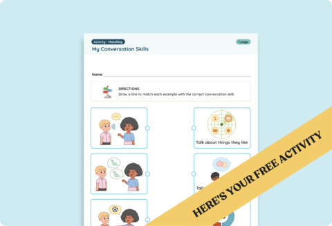 Elementary Conversation Skills Lesson: Sharing a Conversation ...