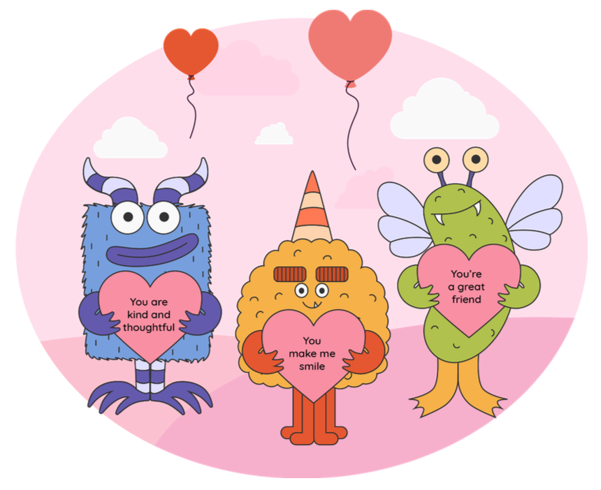 Free Elementary Valentine's Day Social Skills Craft | Everyday Speech