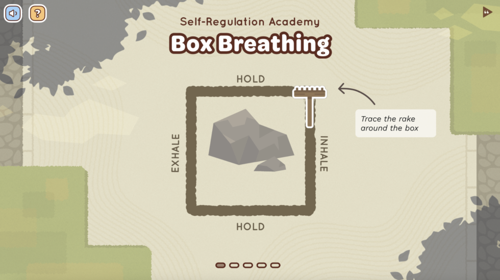 Interactive Deep Breathing Practice for Elementary Students