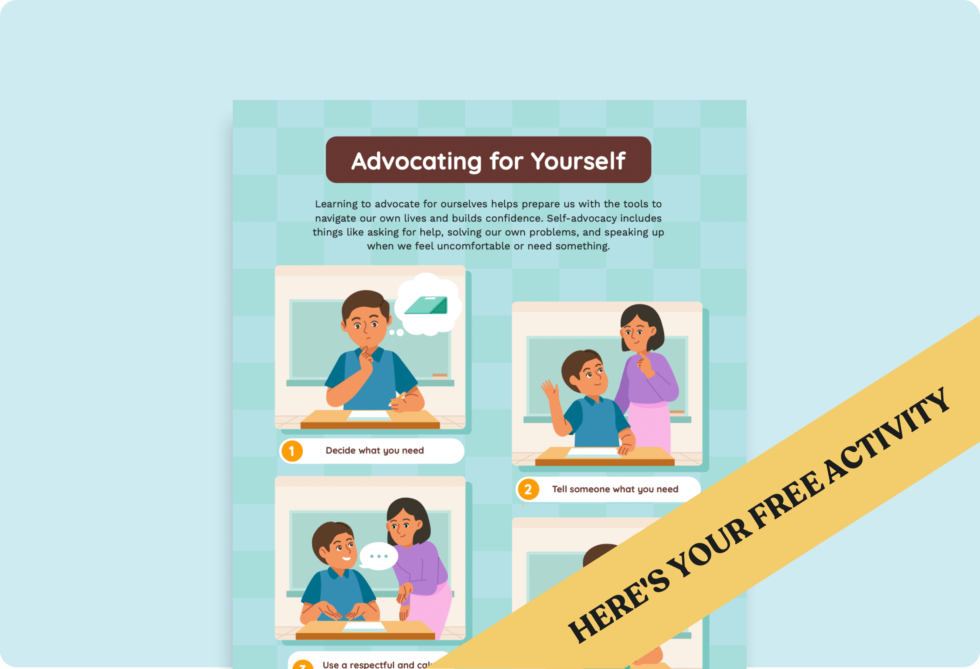 Try These No-Prep Self-Advocacy Activities for Elementary, Middle, and ...