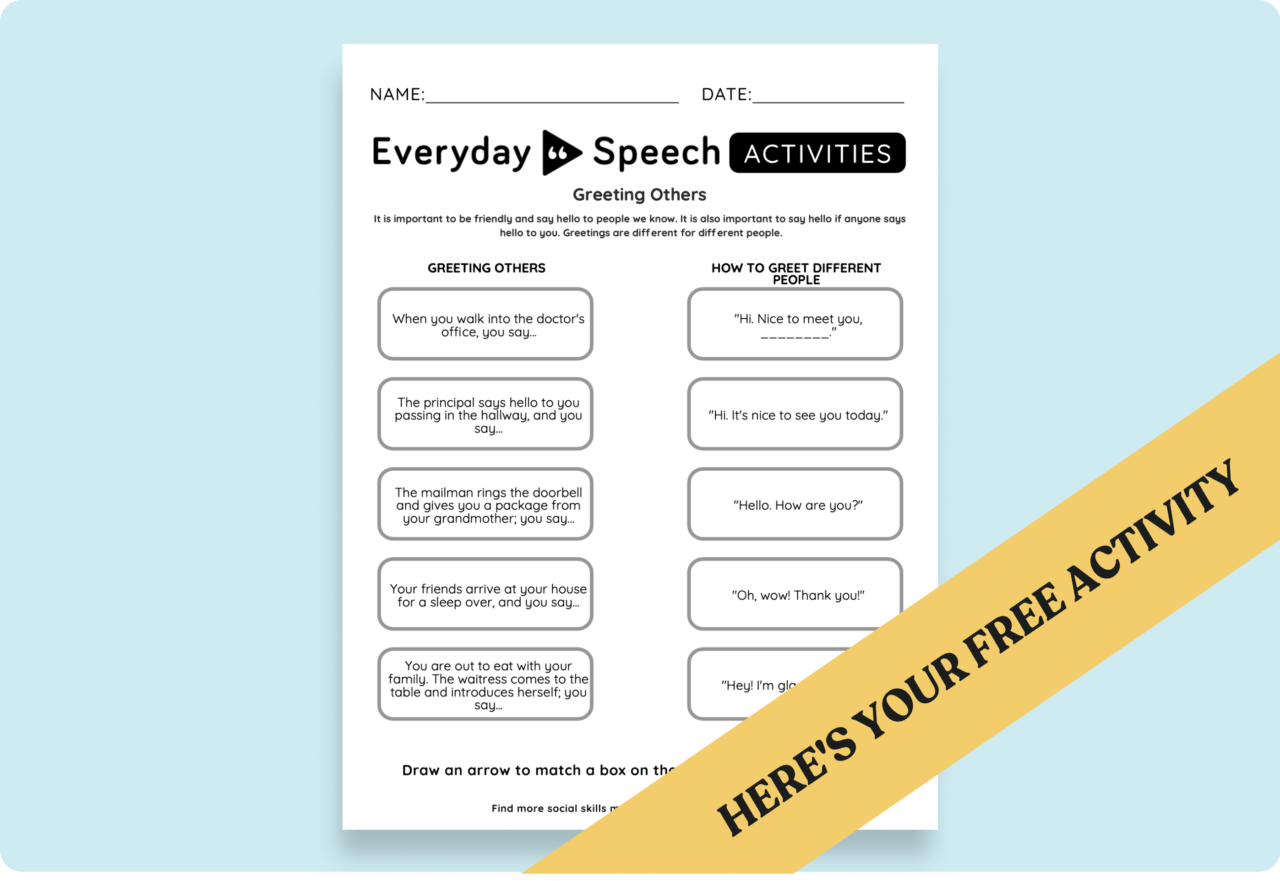 Elementary Conversation Skills Lesson: How to Greet Others | Everyday ...